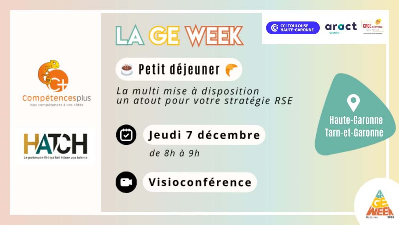 Participez à notre Petit dej' RSE à l’occasion de la GE Week 2023 ...